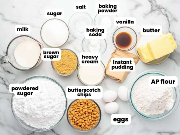 Ultimate Butterscotch Cake - Little Sunny Kitchen