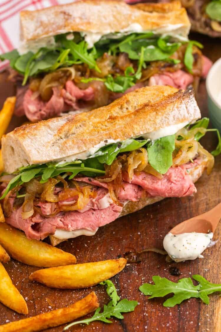 The Best Leftover Prime Rib Sandwich - Little Sunny Kitchen