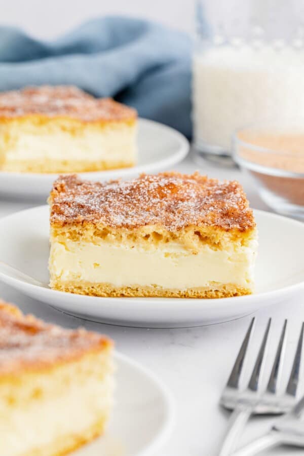 Sopapilla Cheesecake (Churro Cheesecake) - Little Sunny Kitchen