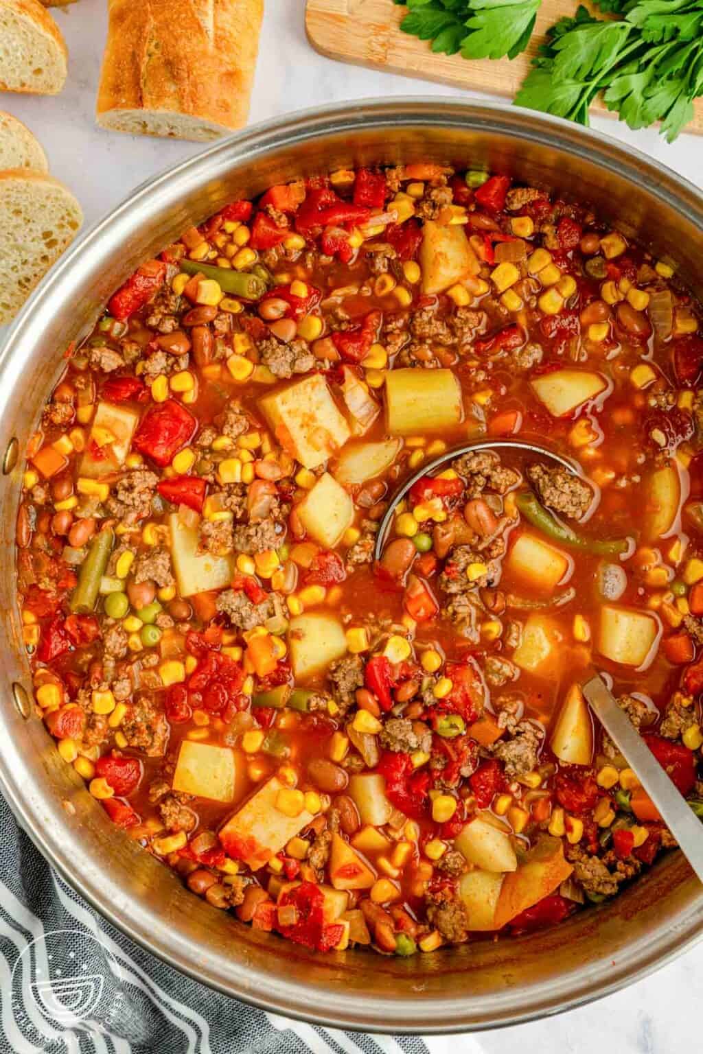 Easy Cowboy Soup - Little Sunny Kitchen