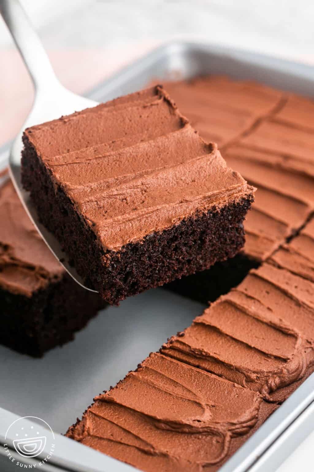 Old Fashioned Mayonnaise Cake - Little Sunny Kitchen