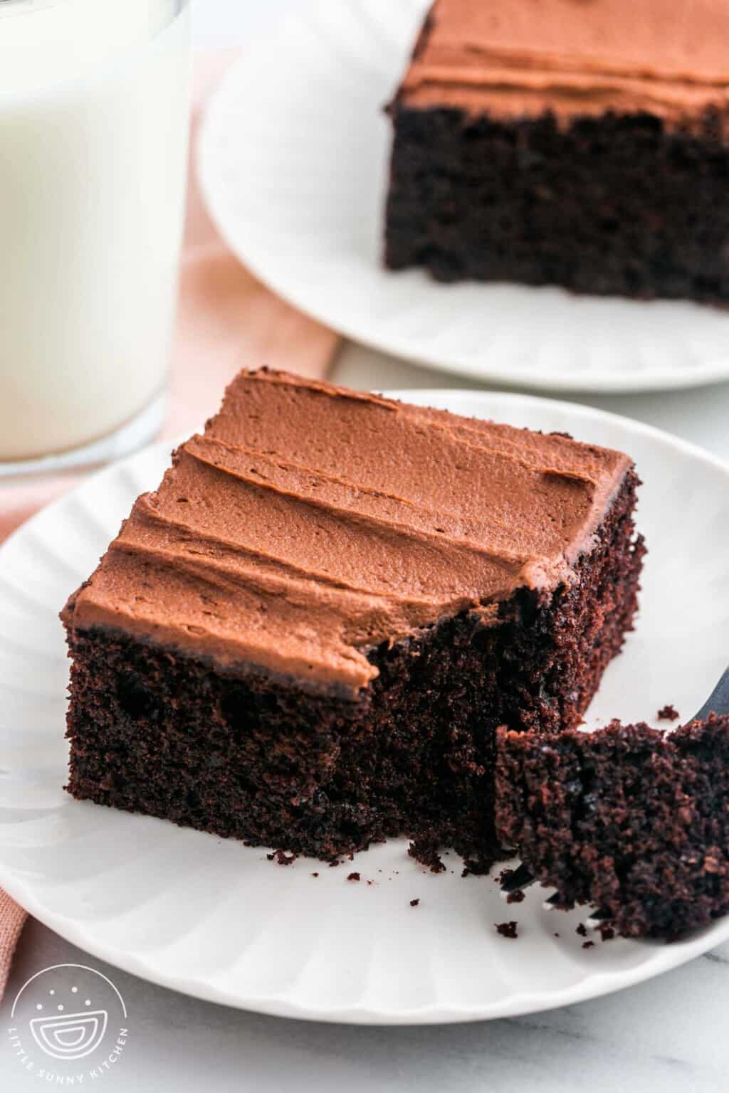 Old Fashioned Mayonnaise Cake - Little Sunny Kitchen