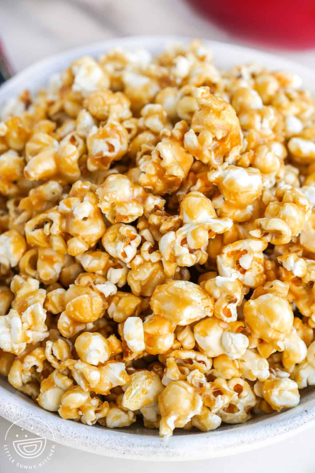 The Best Homemade Caramel Popcorn - Little Sunny Kitchen
