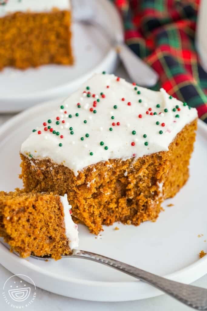 Easy Gingerbread Cake - Little Sunny Kitchen
