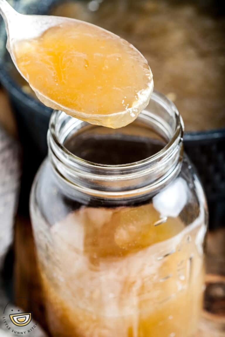 How to Make Bone Broth with Beef Bones - Little Sunny Kitchen