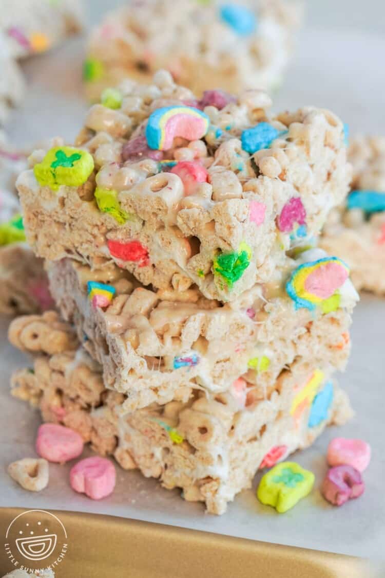 Homemade Lucky Charm Treats - Little Sunny Kitchen