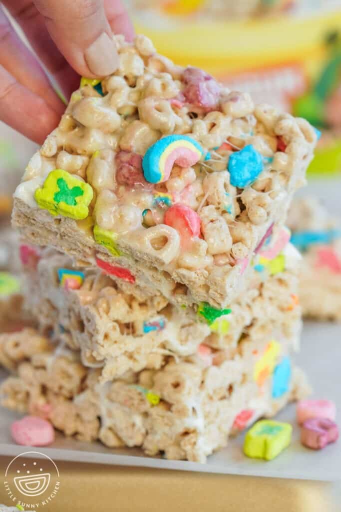 Homemade Lucky Charm Treats - Little Sunny Kitchen