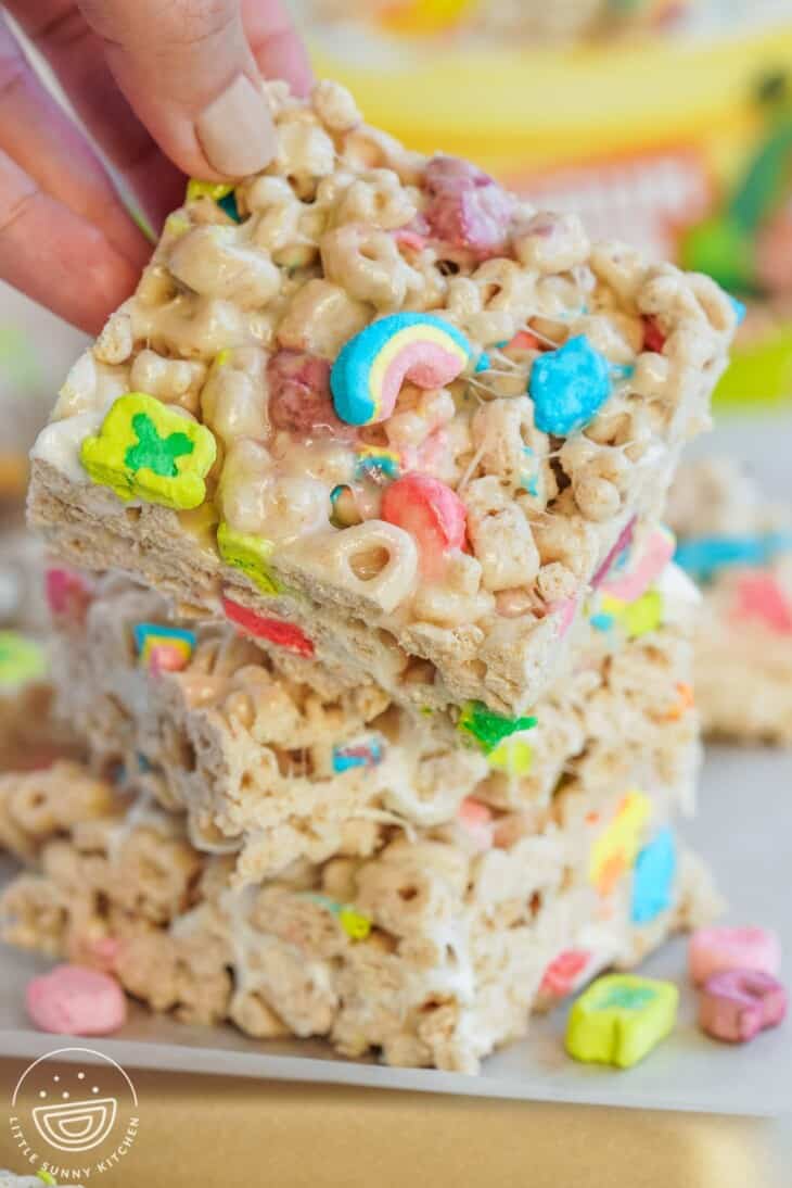 Homemade Lucky Charm Treats - Little Sunny Kitchen