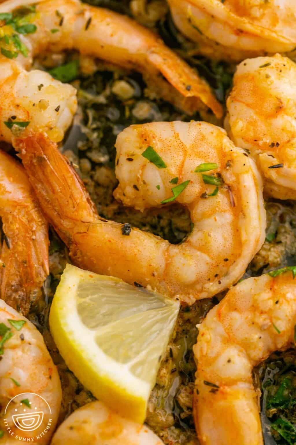 Pan Seared Shrimp with Garlic - Little Sunny Kitchen
