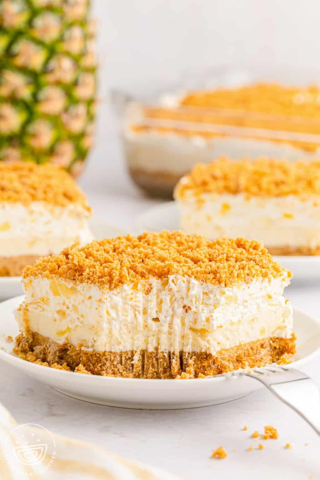 Pineapple Dream Dessert (Pineapple Delight) - Little Sunny Kitchen