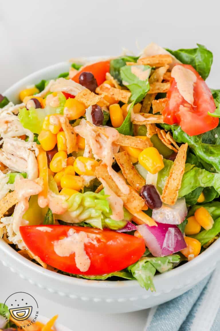 Easy Tex Mex Salad - Little Sunny Kitchen