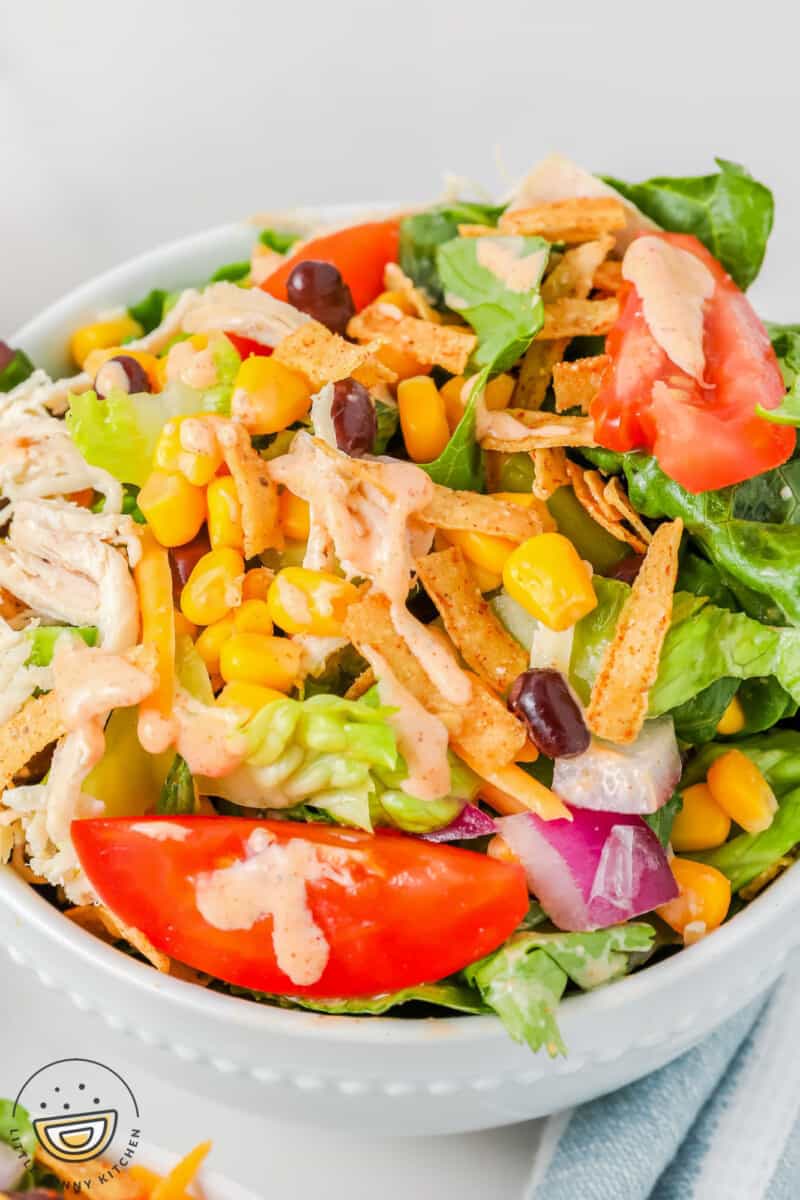Easy Tex Mex Salad - Little Sunny Kitchen
