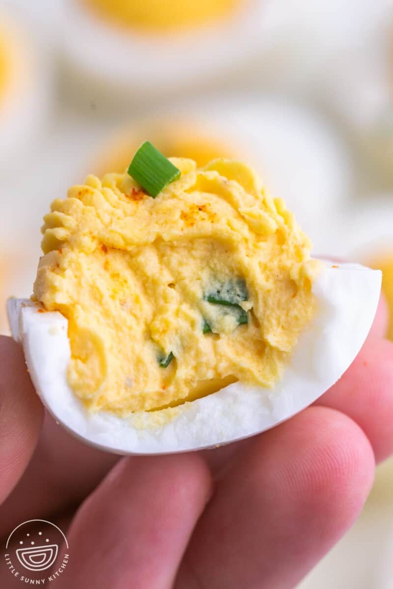 Classic Deviled Eggs - Little Sunny Kitchen