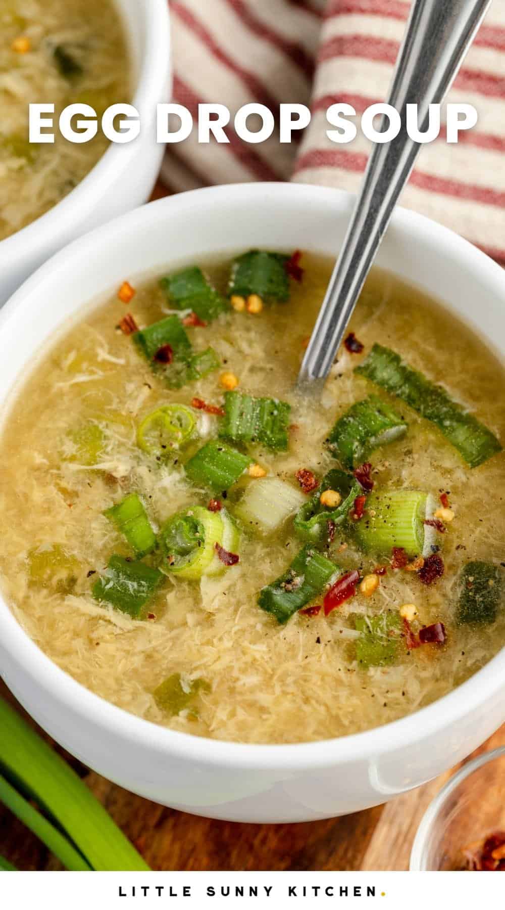 Fast and Easy Egg Drop Soup - Little Sunny Kitchen