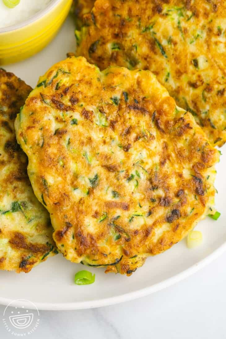 The Best Zucchini Fritters Recipe - Little Sunny Kitchen