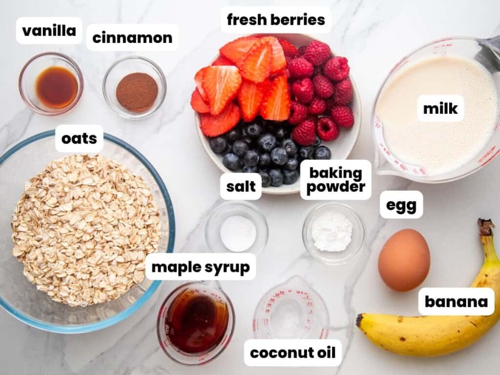 Easy Baked Oatmeal Recipe - Little Sunny Kitchen