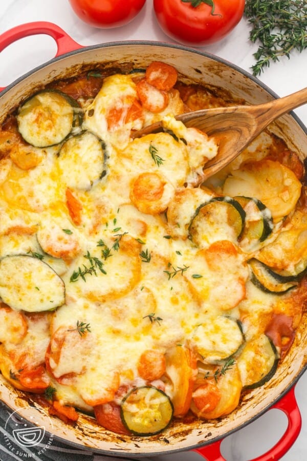 Vegetable Potato Bake - Little Sunny Kitchen