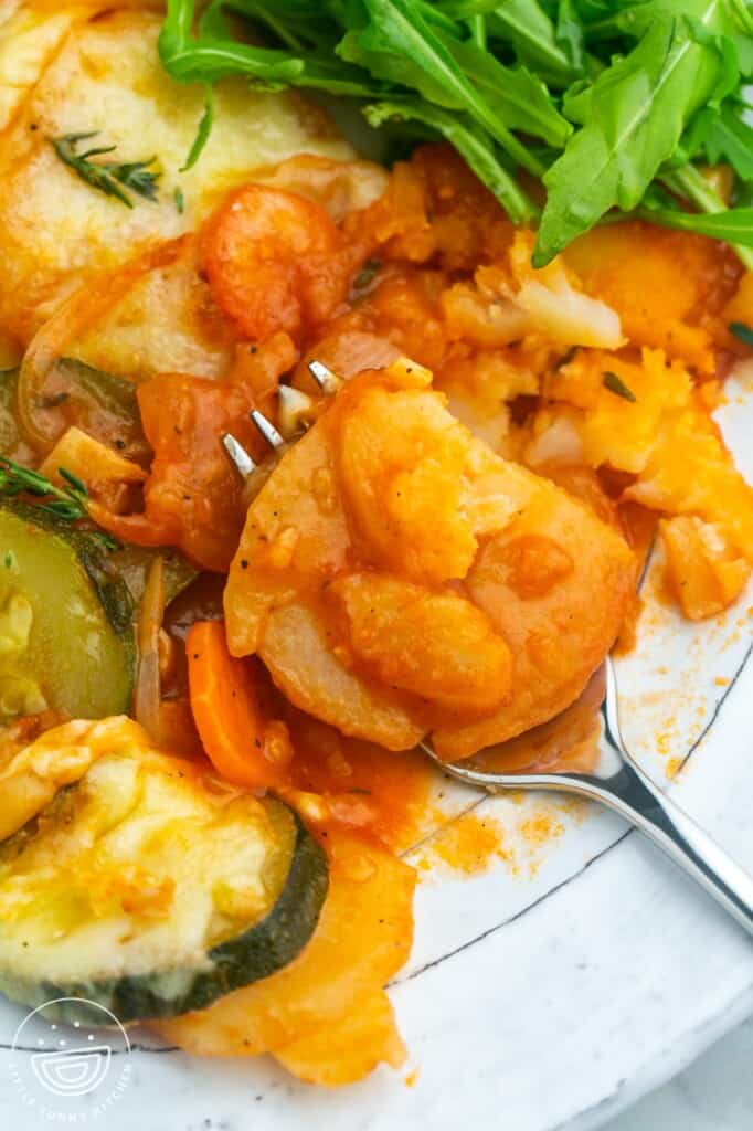 Vegetable Potato Bake - Little Sunny Kitchen