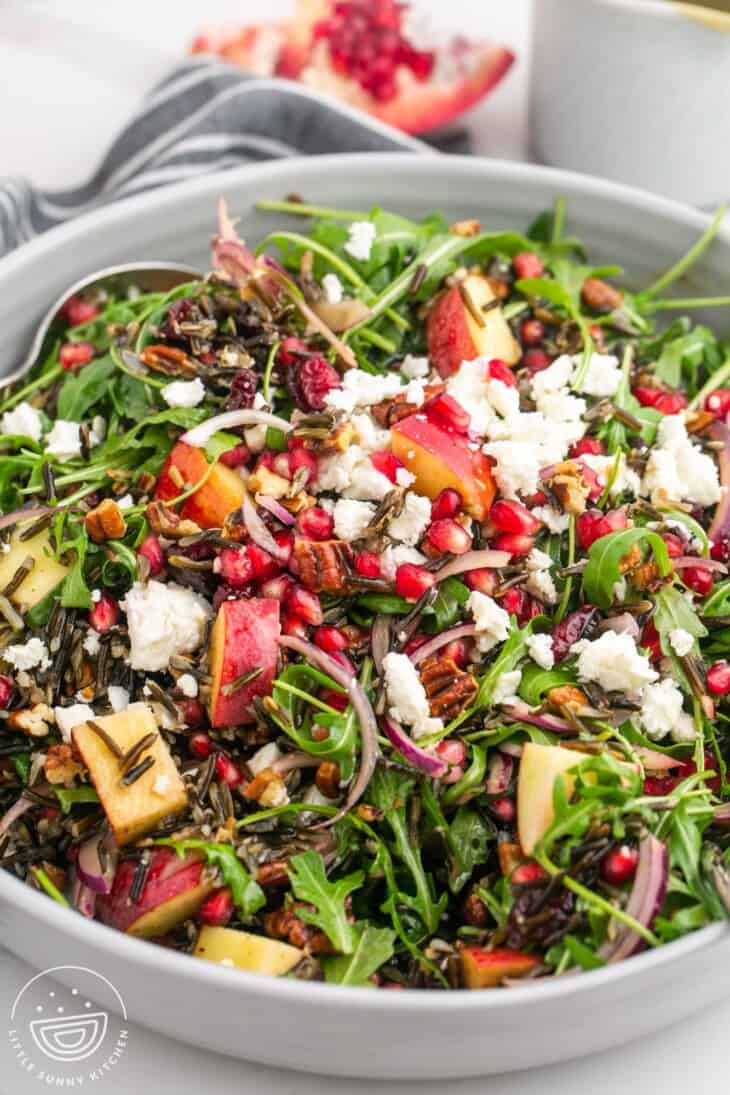 Wild Rice Salad - Little Sunny Kitchen