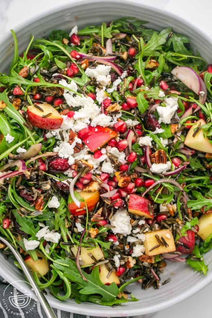 Wild Rice Salad - Little Sunny Kitchen