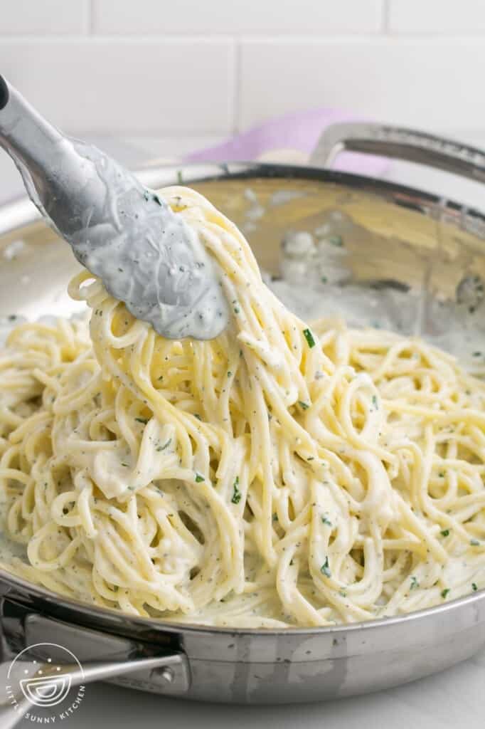 Yogurt Pasta Sauce- Macarona Bil Laban - Little Sunny Kitchen