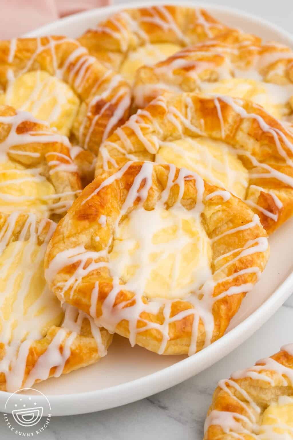 Easy Cheese Danish - Little Sunny Kitchen