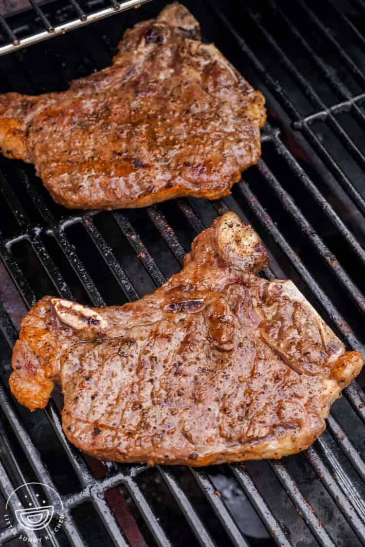 Perfectly Grilled T Bone Steak Little Sunny Kitchen