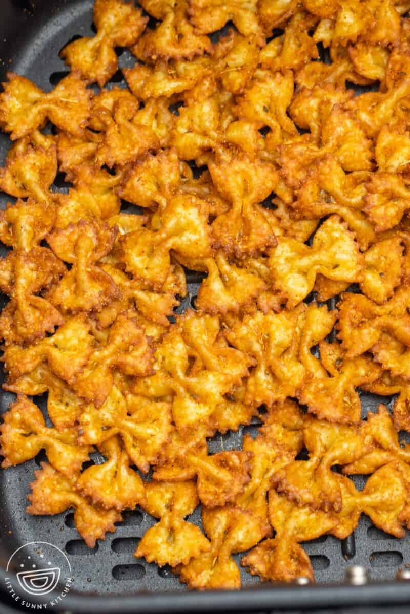 Tiktok Pasta Chips Recipe (Viral Trend!) - Little Sunny Kitchen