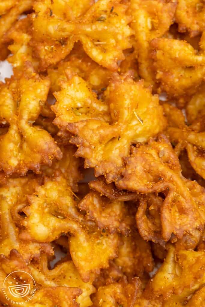 Tiktok Pasta Chips Recipe (Viral Trend!) - Little Sunny Kitchen