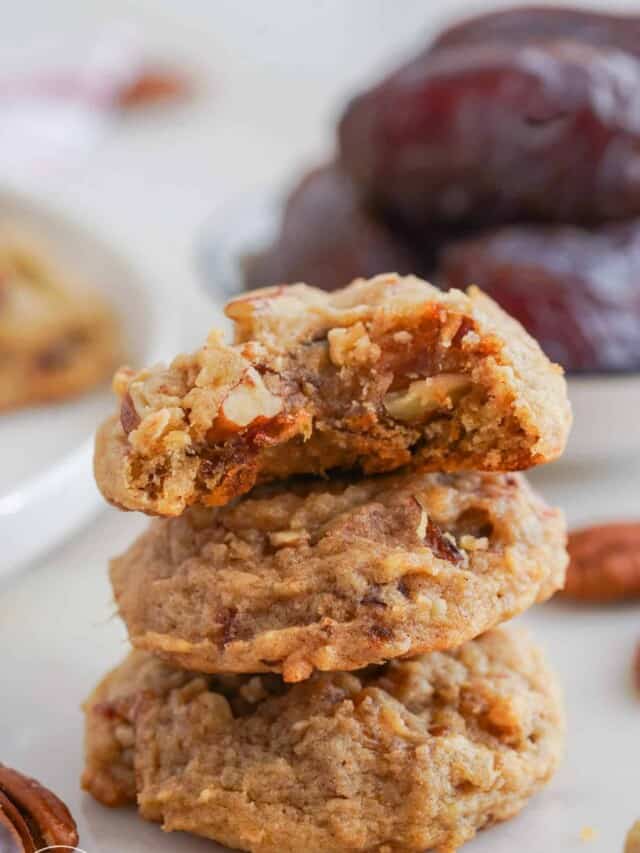 Date Cookies - Little Sunny Kitchen