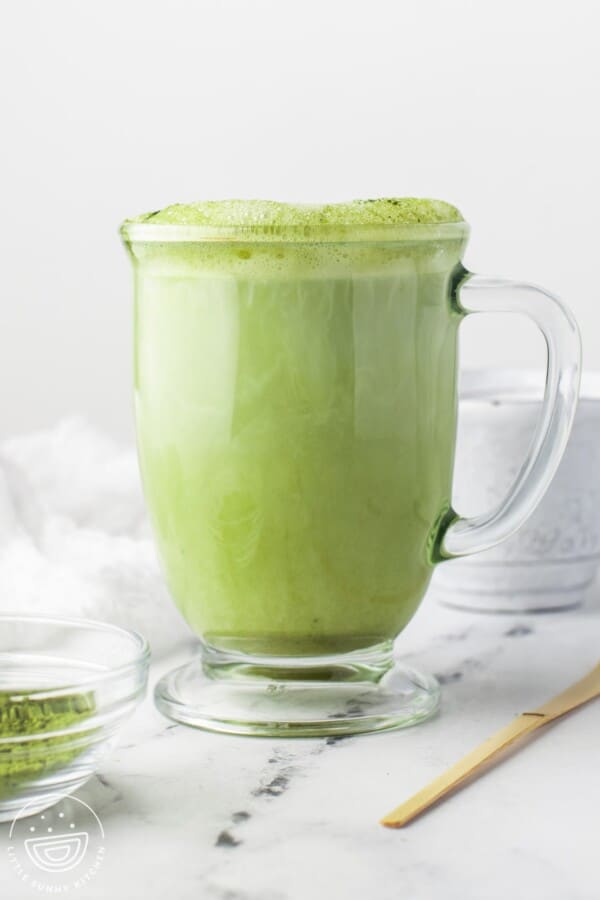Easy Matcha Latte Recipe - Little Sunny Kitchen