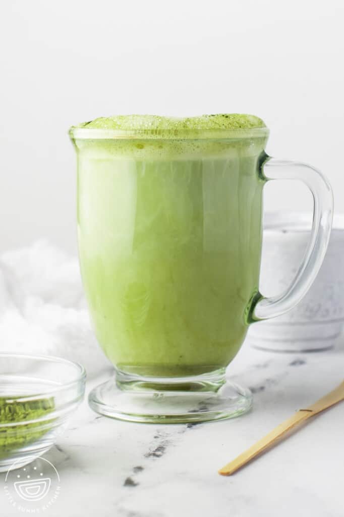 Easy Matcha Latte Recipe - Little Sunny Kitchen
