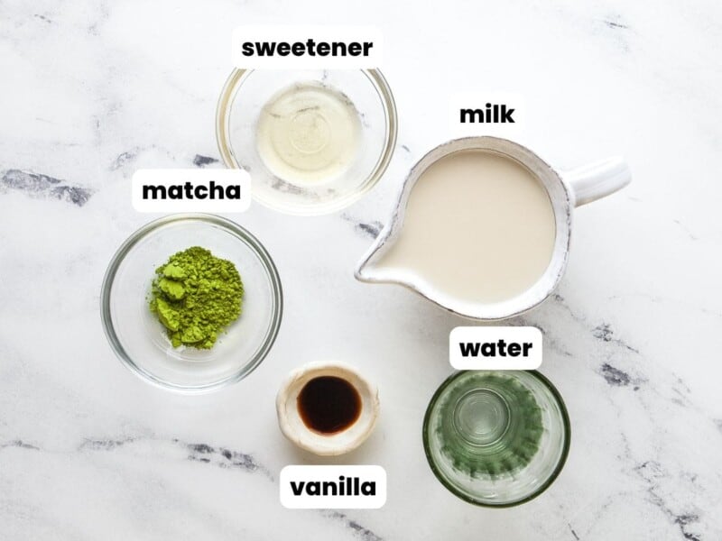 Easy Matcha Latte Recipe - Little Sunny Kitchen