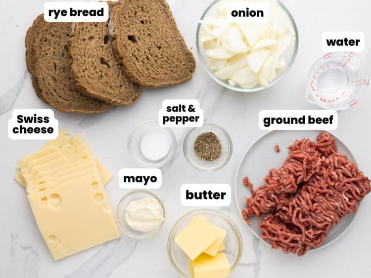 The Best Patty Melt Sandwich - Little Sunny Kitchen