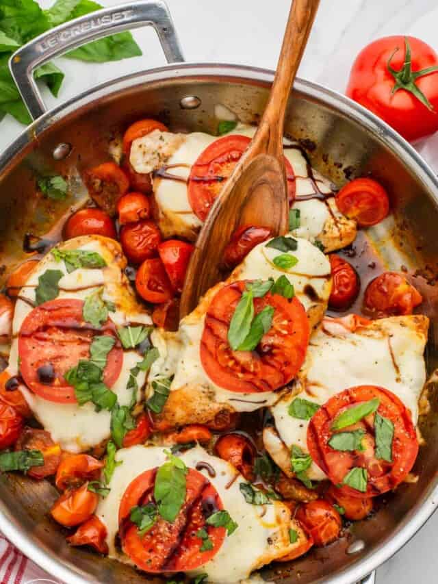 Chicken Caprese - Little Sunny Kitchen