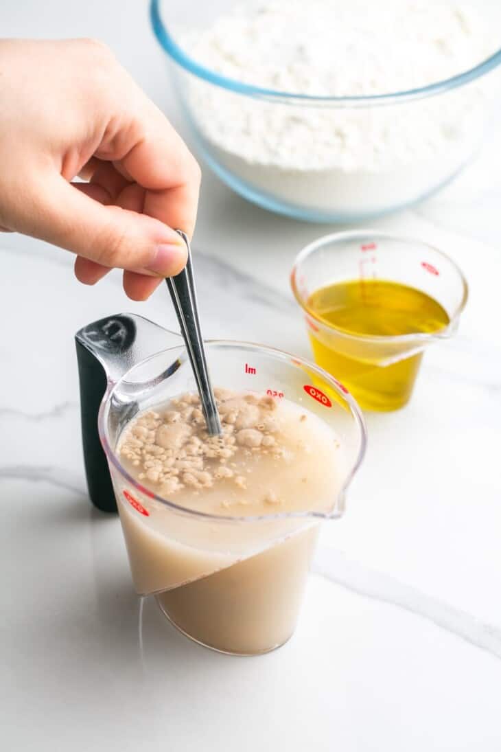 Best Manakish (Manakeesh) with Za'atar and Cheese