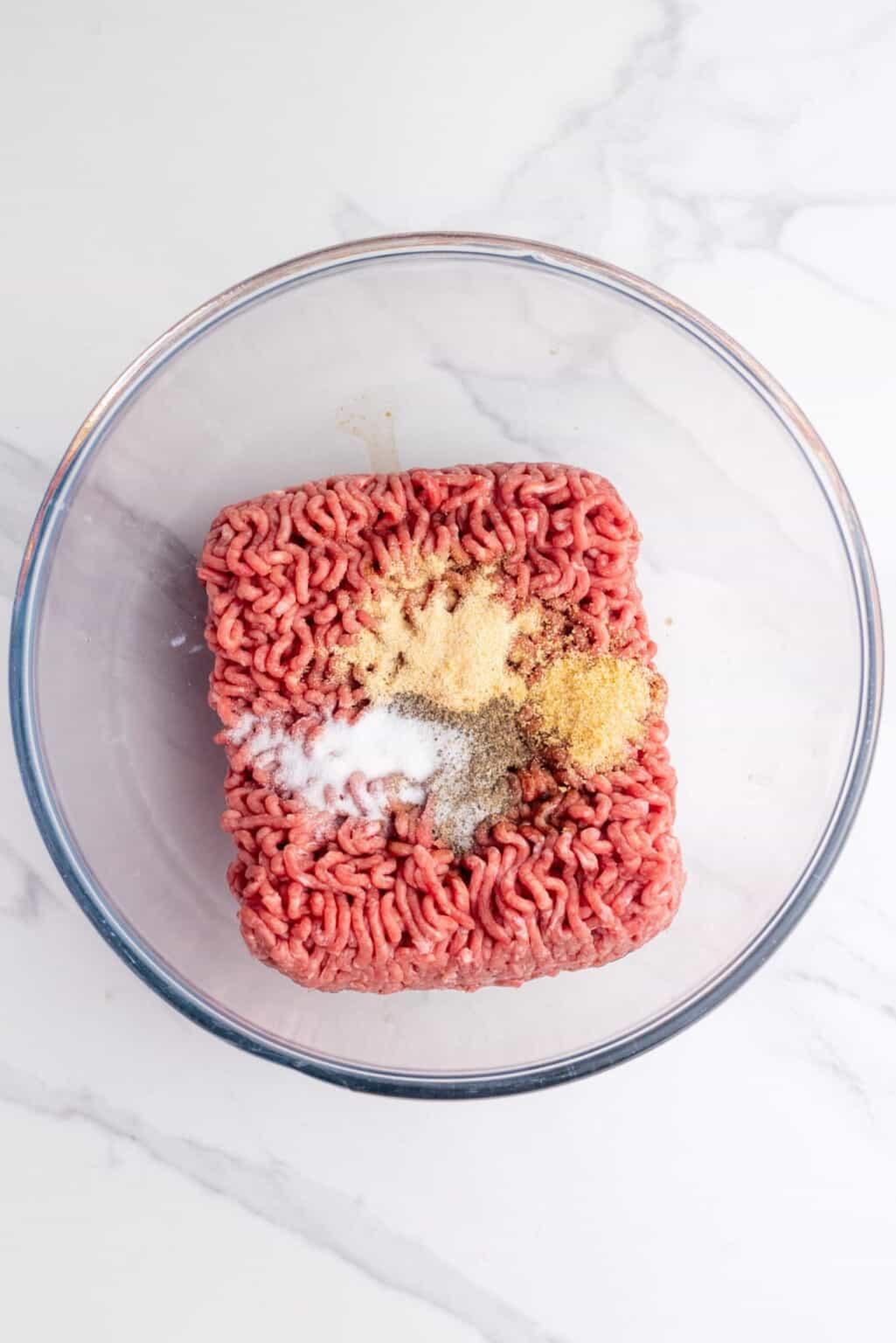 Juicy Air Fryer Hamburgers - Little Sunny Kitchen