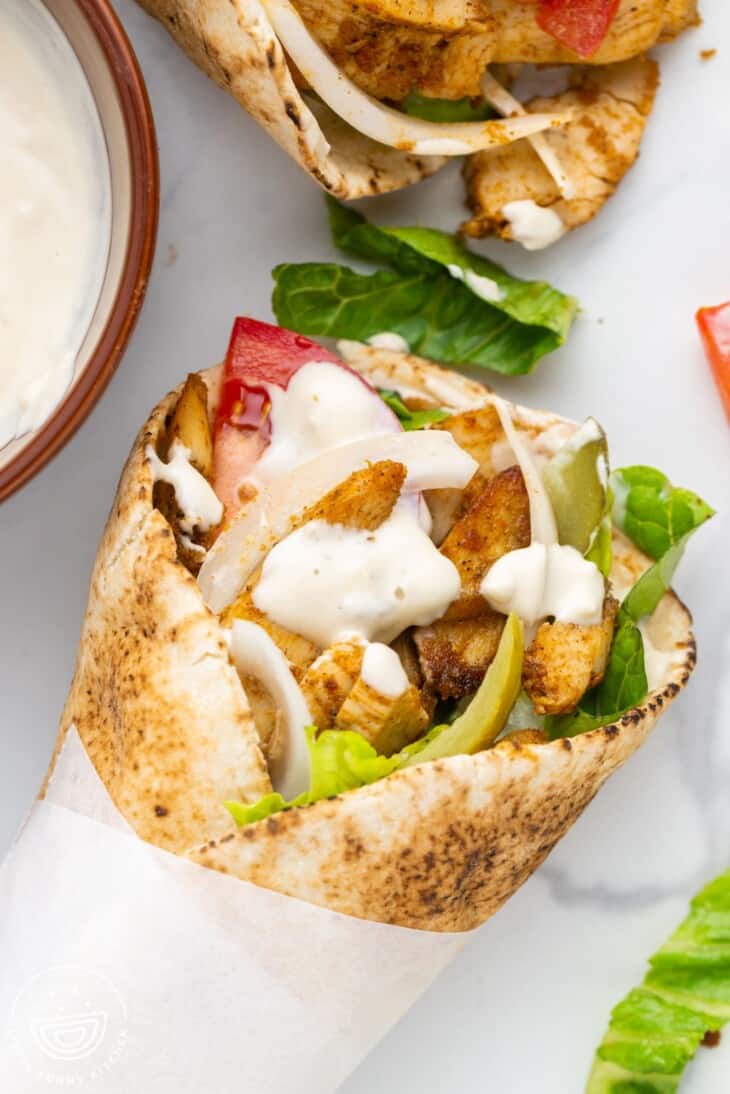 Homemade Chicken Shawarma - Little Sunny Kitchen