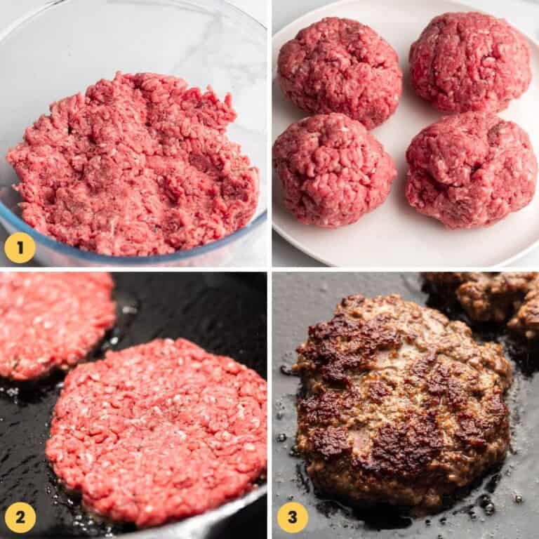 Stove Top Burgers (How to Cook Hamburgers on the Stove)