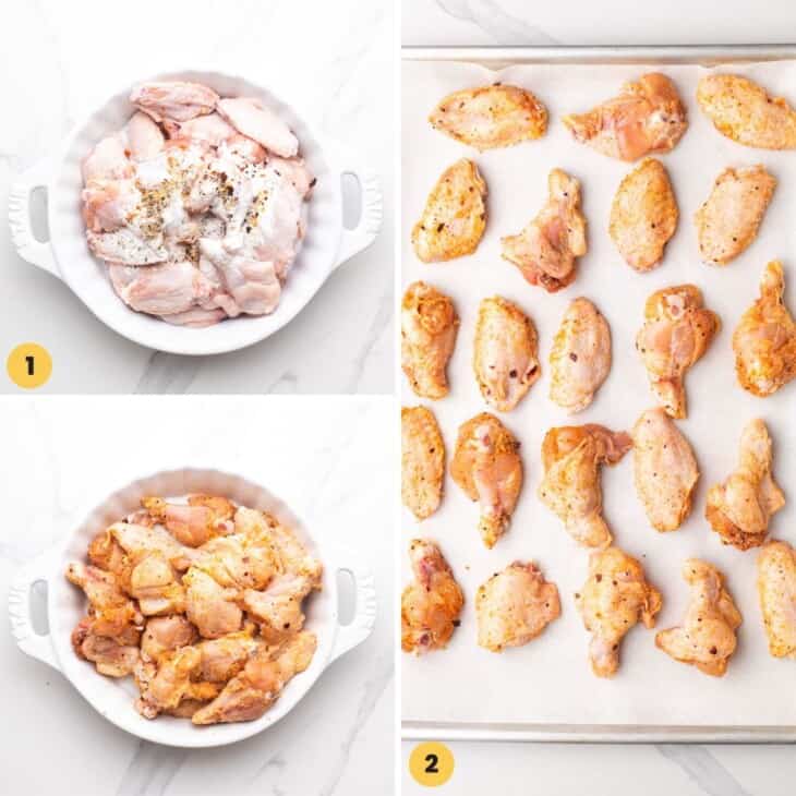 Easy Garlic Butter Chicken Wings - Little Sunny Kitchen Easy Garlic Butter Chicken Wings - Little Sunny Kitchen