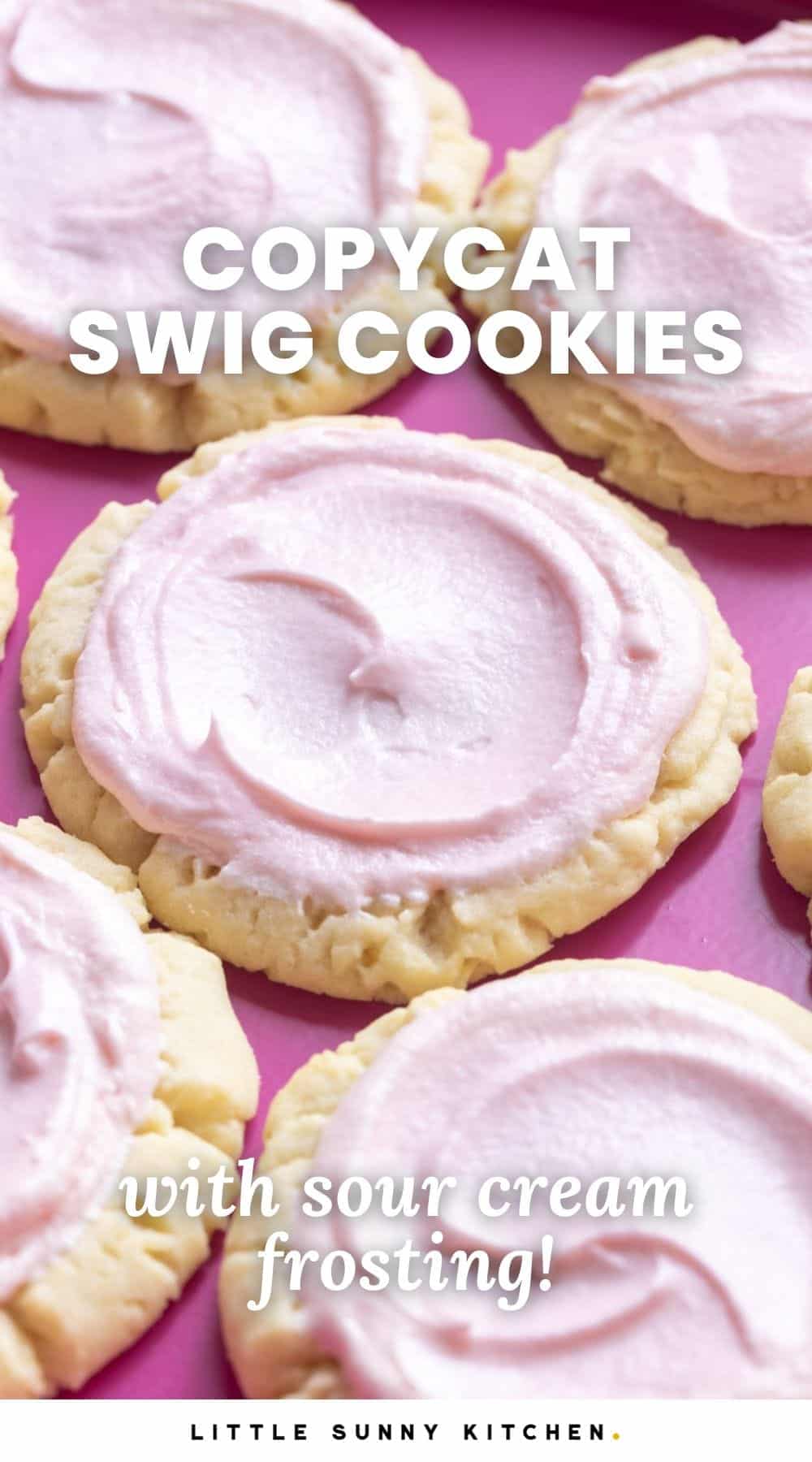 Copycat Swig Cookies - Little Sunny Kitchen