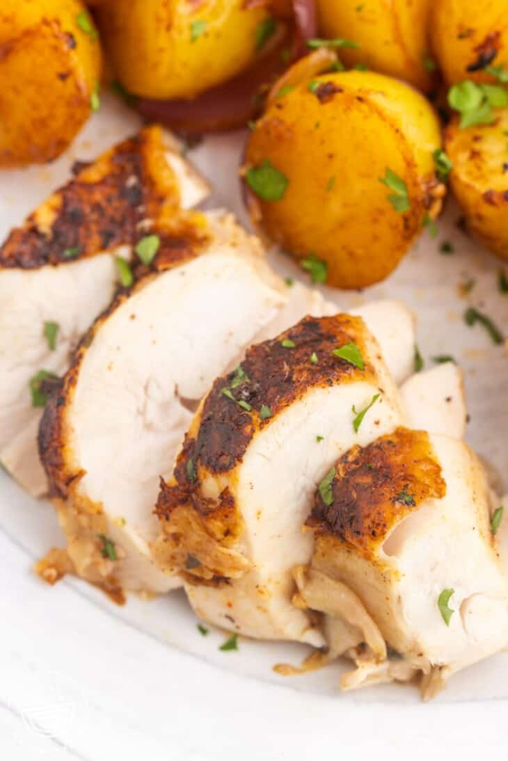 Chicken Under A Brick - Little Sunny Kitchen