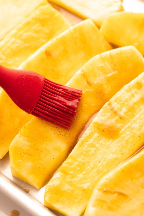 Easy Caramelized Grilled Pineapple Recipe | Little Sunny Kitchen