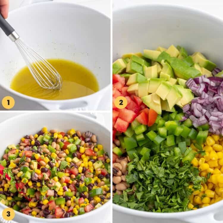 Cowboy Caviar (Texas Caviar Dip) - Little Sunny Kitchen