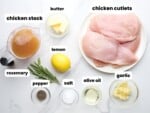 One Pan Lemon Rosemary Chicken - Little Sunny Kitchen