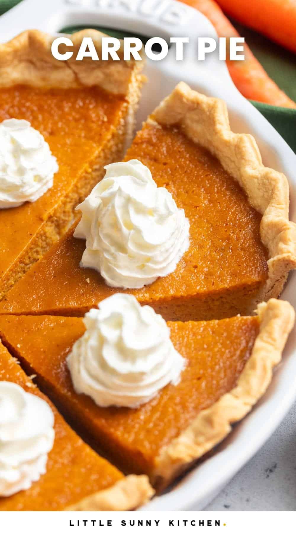 Carrot Pie - Little Sunny Kitchen