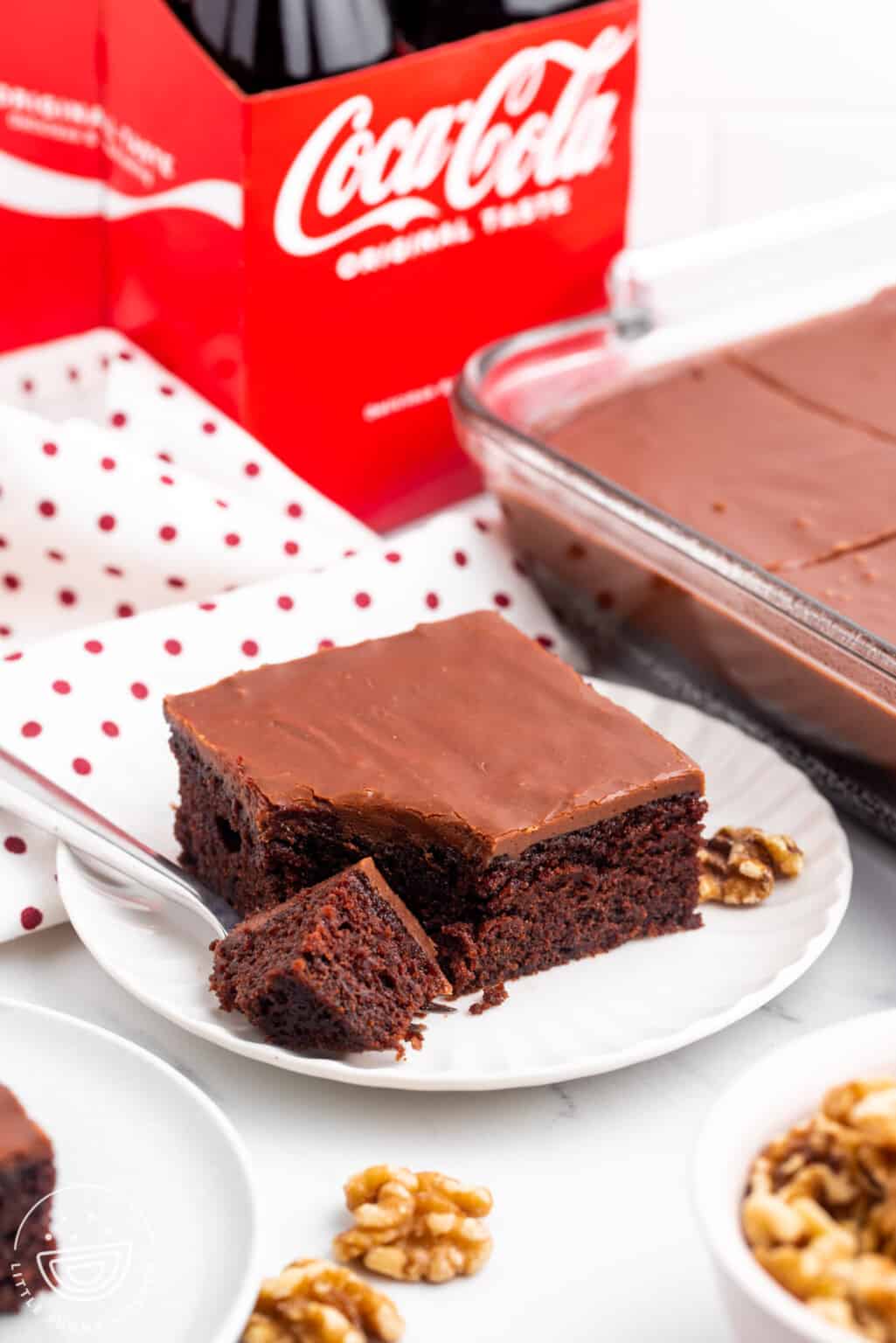 Classic Coca Cola Cake - Little Sunny Kitchen