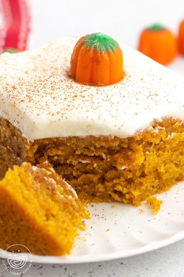 Easy Pumpkin Cake Recipe - Little Sunny Kitchen