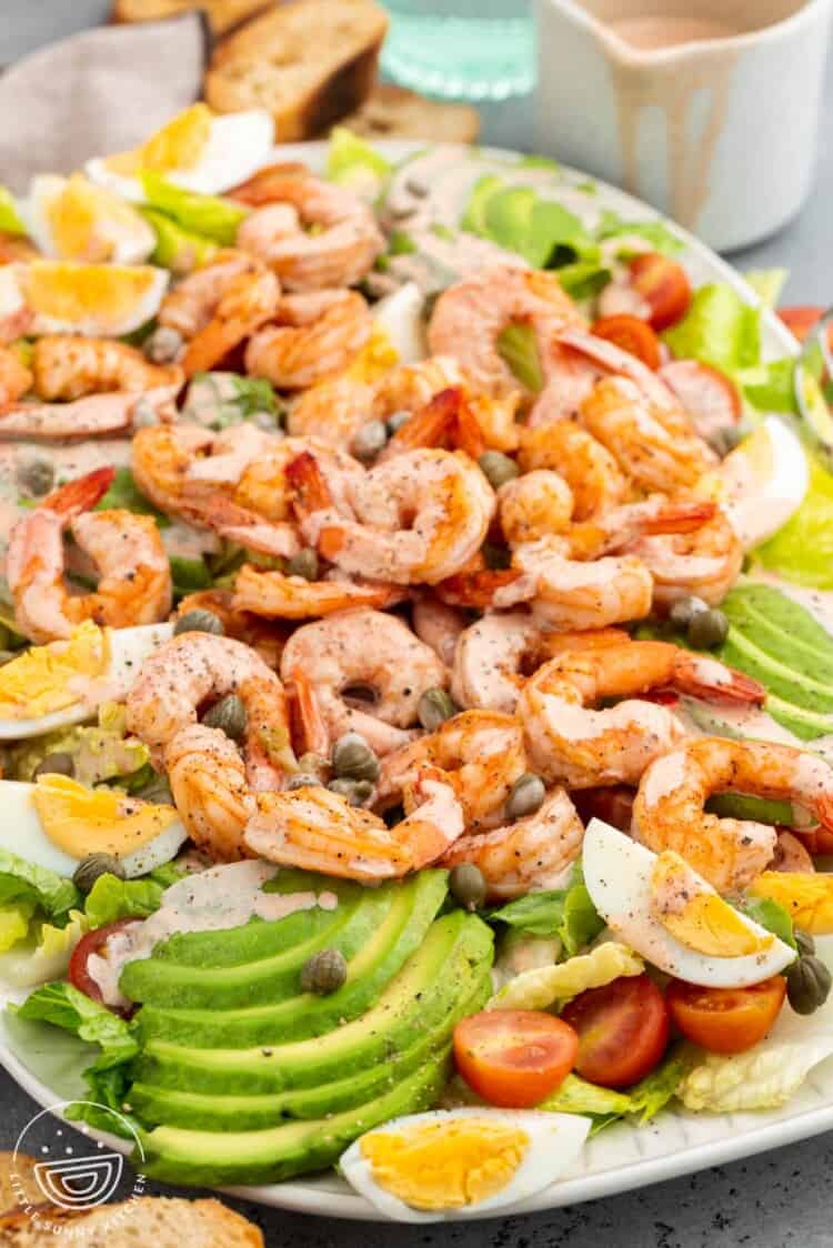 Shrimp Louie Salad Recipe - Little Sunny Kitchen