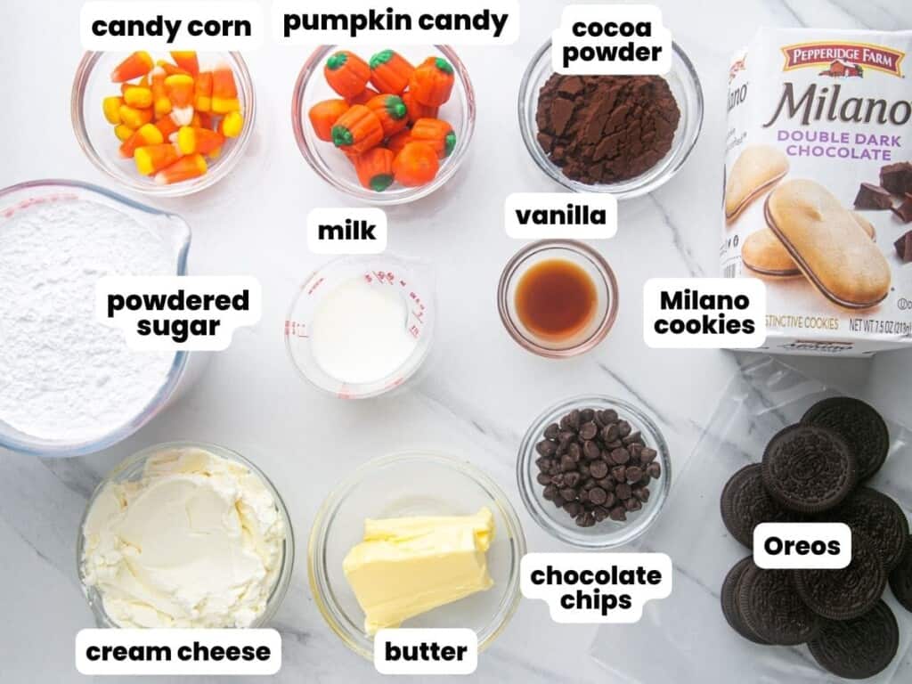 Easy Graveyard Chocolate Cheesecake Dip - Little Sunny Kitchen